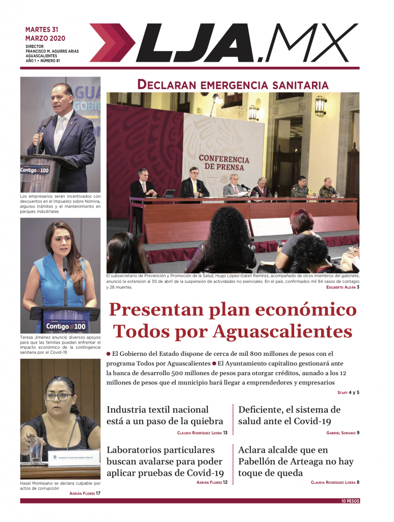 LJA 31/03/2020 - LJA Aguascalientes