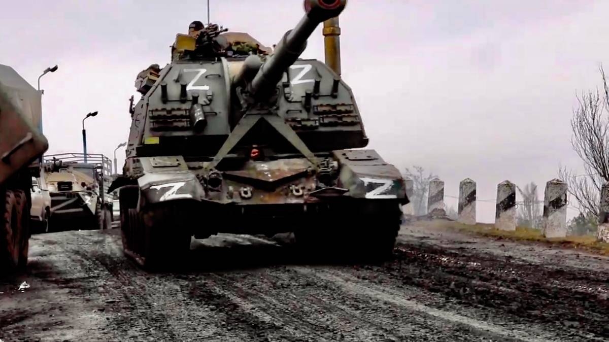 La letra “Z” se convierte en símbolo a favor del ejército de Rusia ...