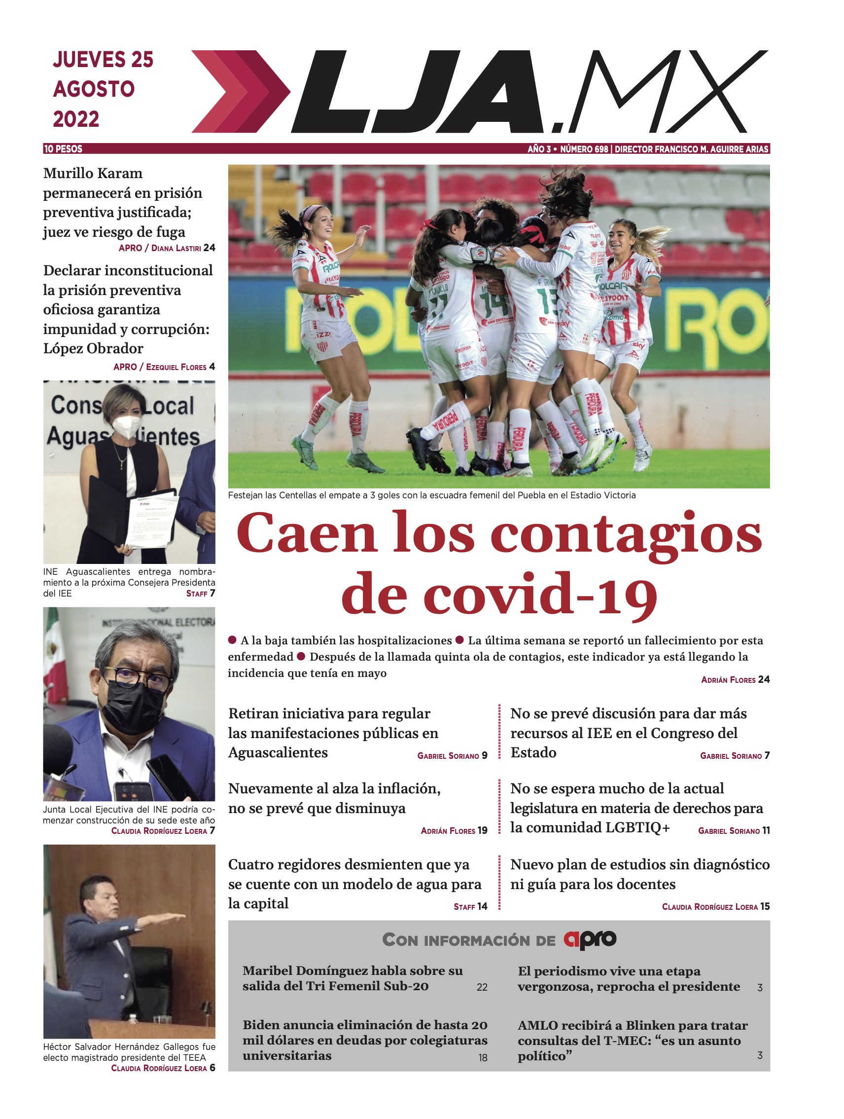 LJA 25/08/2022 - LJA Aguascalientes