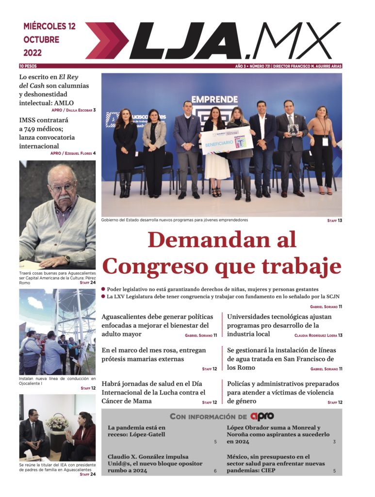 LJA 12/10/2022 - LJA Aguascalientes