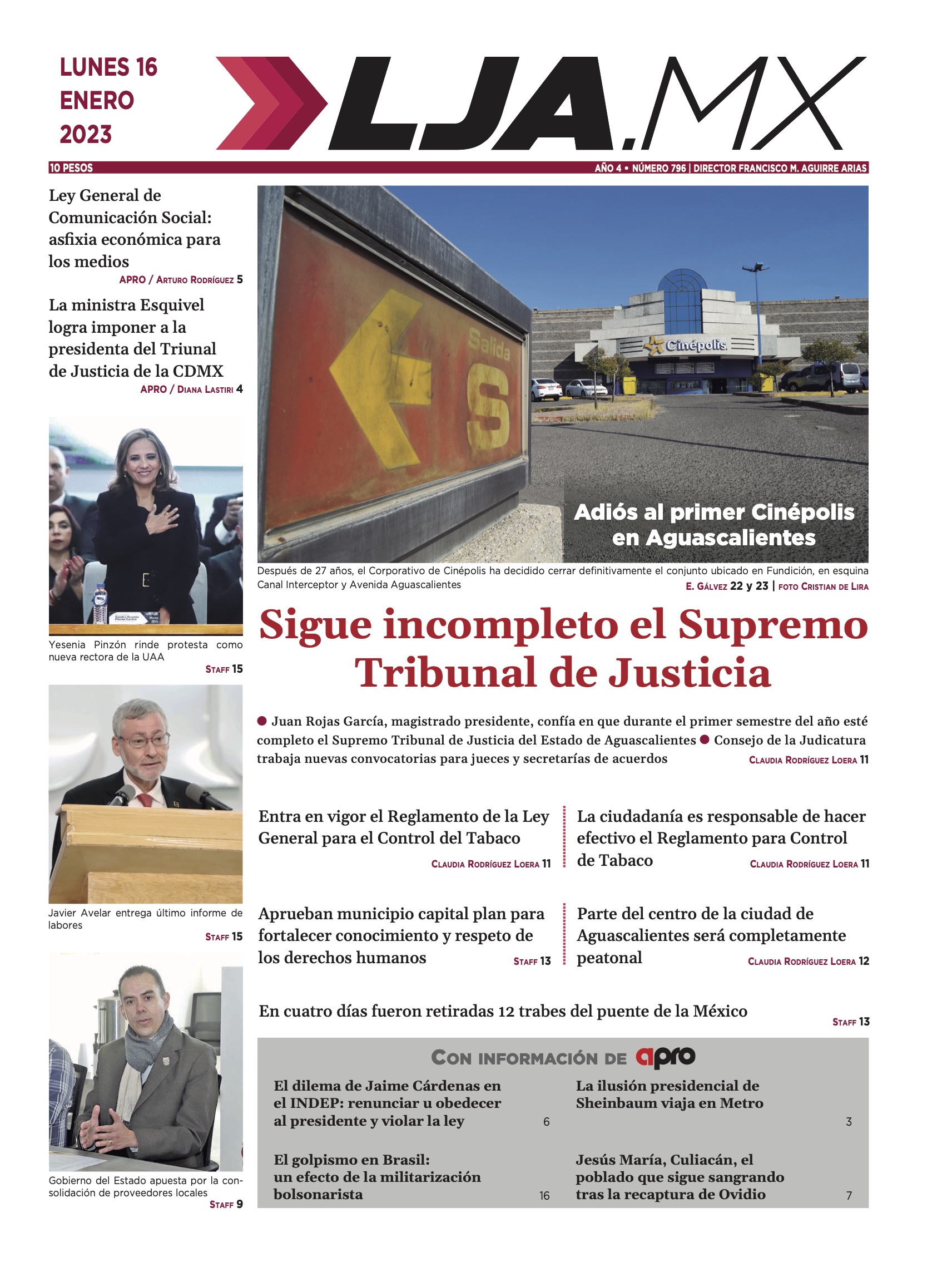 LJA 16/01/2023 - LJA.MX Noticias México