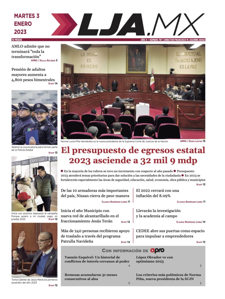 LJA 03/01/2023 - LJA.MX Noticias México