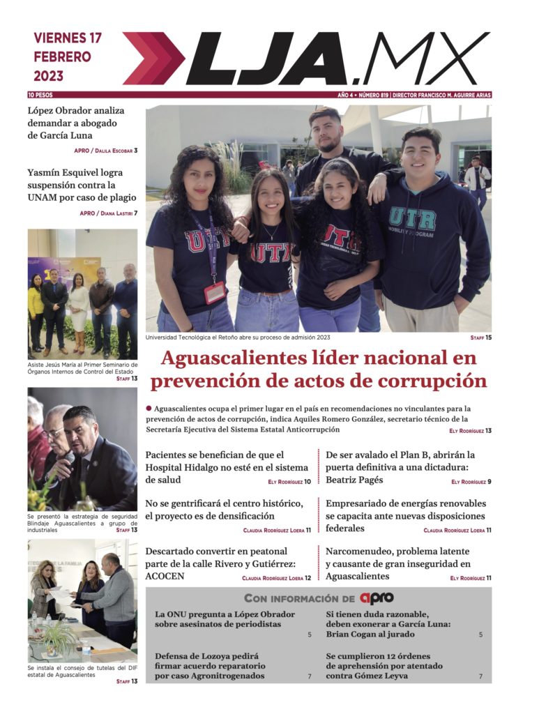 LJA 17/02/2023 - LJA Aguascalientes