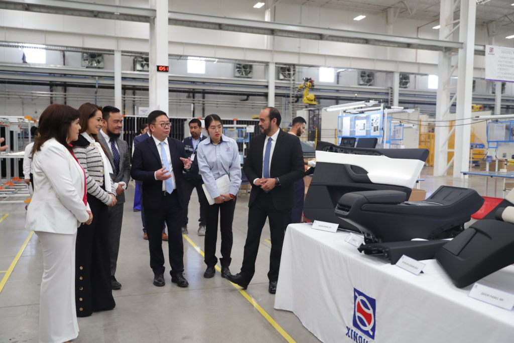 Inauguran las nuevas instalaciones de la empresa china Xinquan México ...