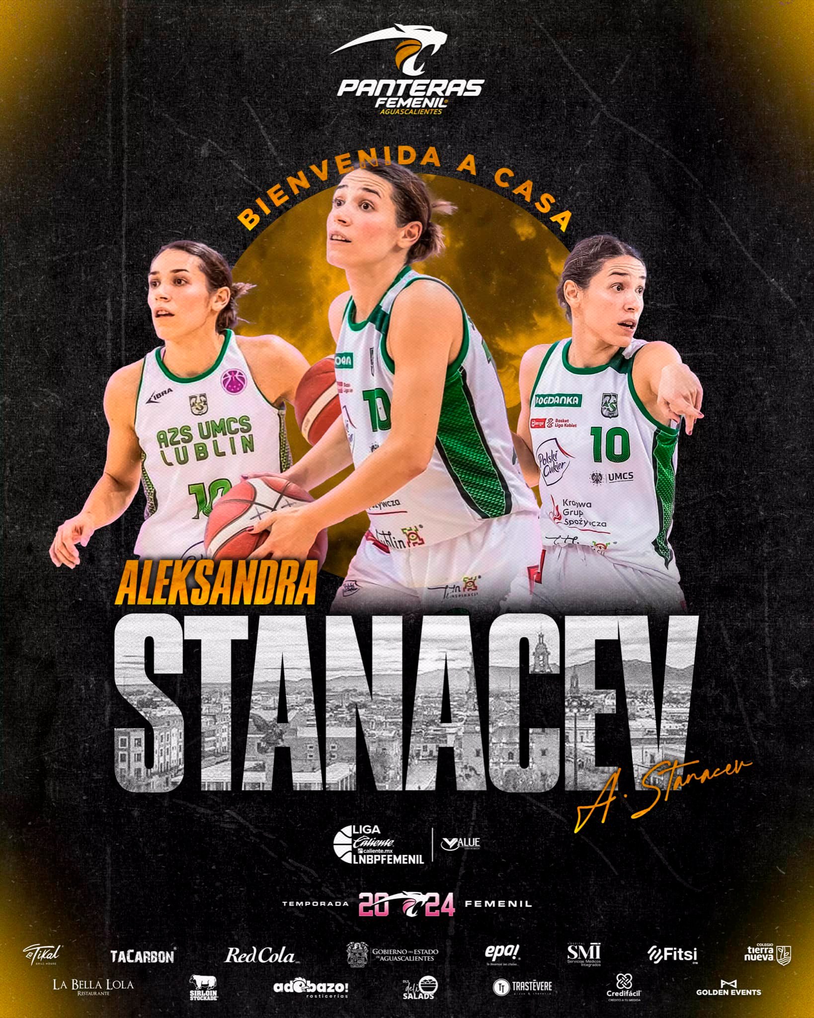 Panteras confirma a la armadora serbia Aleksandra Stanacev - LJA.MX ...