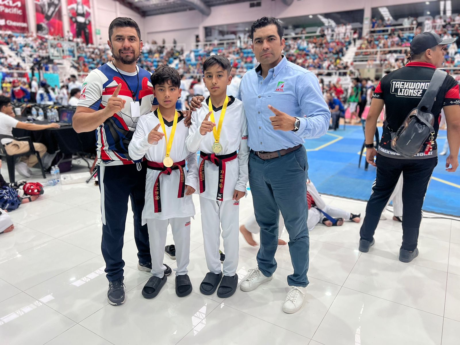Equipo infantil de taekwondo ganó cinco medallas en competencia nacional - LJA.MX Noticias México