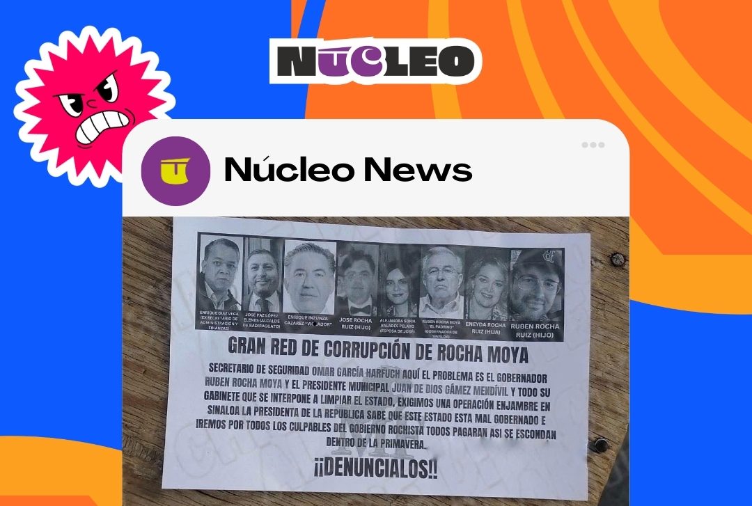 ¡Llueven narcomensajes en Culiacán! Acusan a Rubén Rocha y piden ...