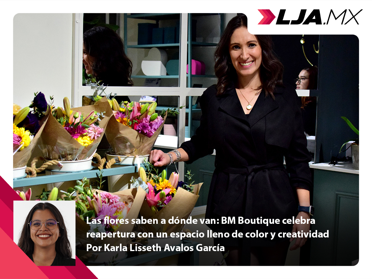 Las flores saben a dónde van: BM Boutique celebra reapertura con un espacio lleno de color y ...